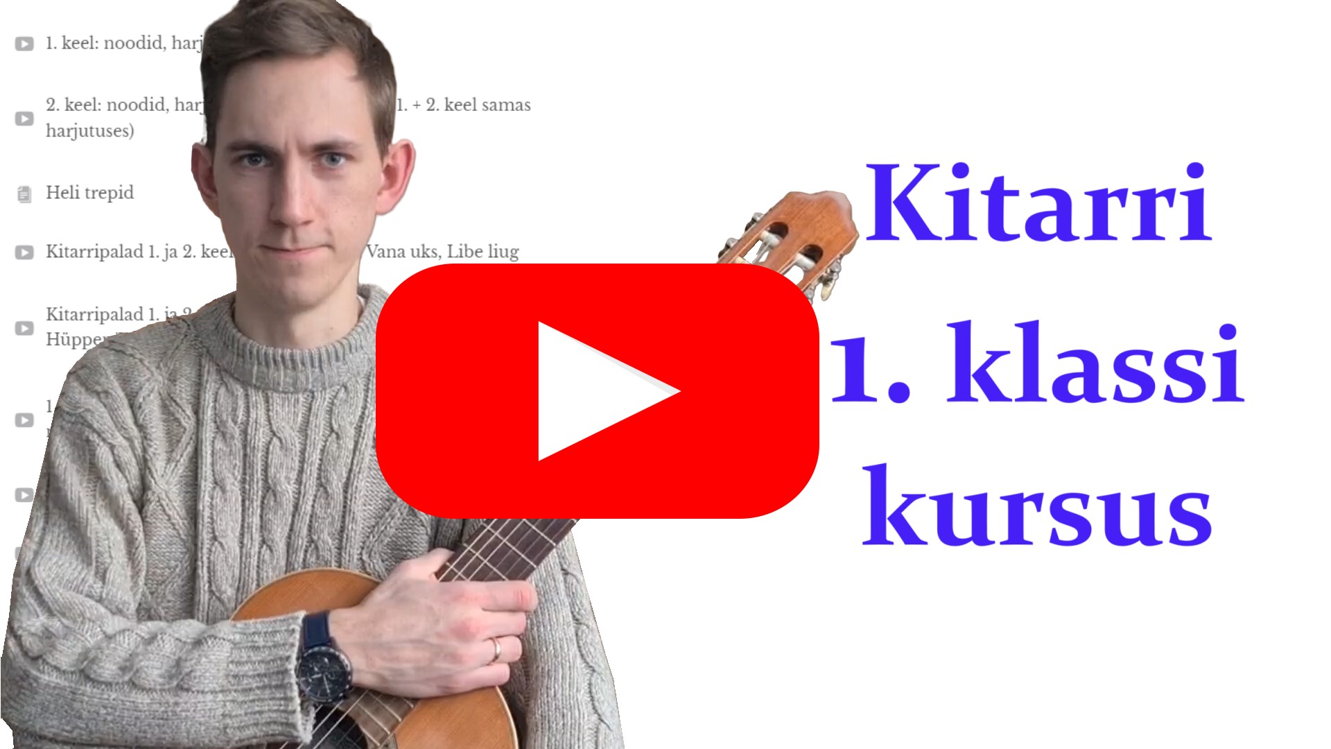 Kitarri akordid - Kitarri Kodu