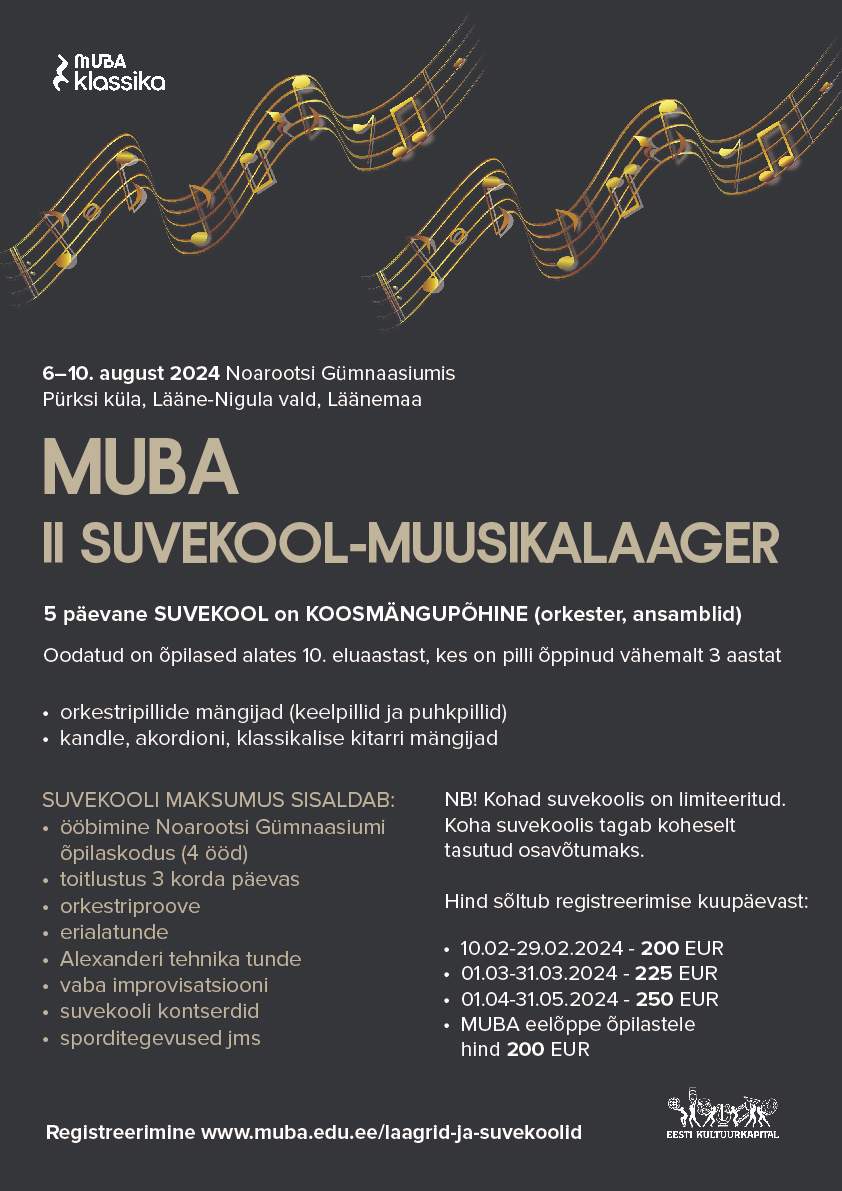 Kitarrilaagrid ja kitarri suvekoolid 2024 suvel - Kitarri Kodu