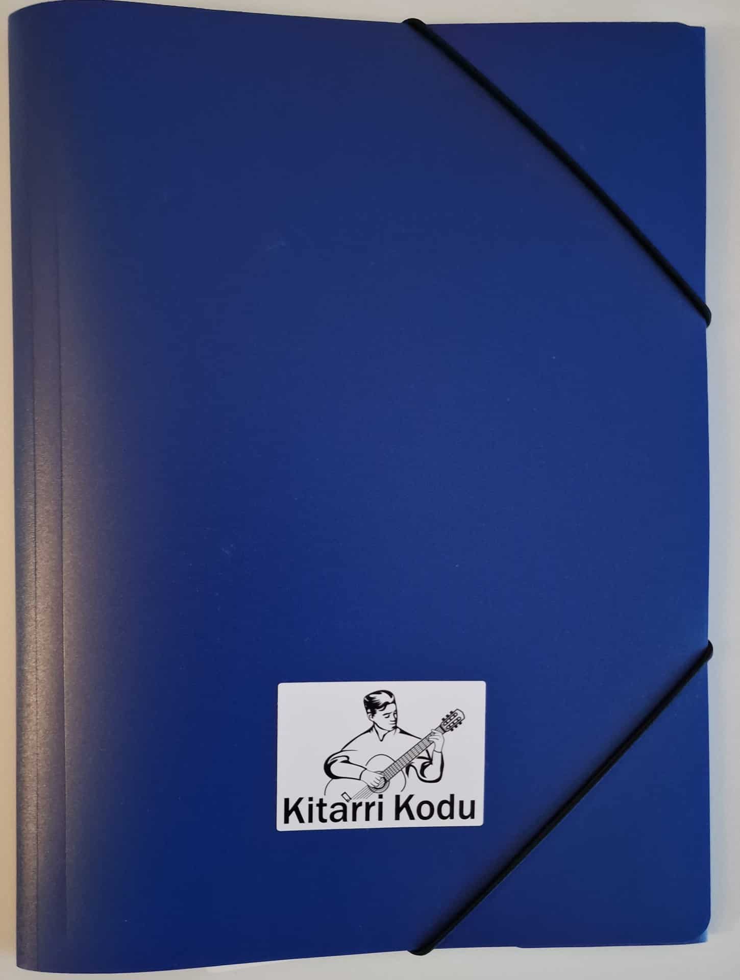 Kitarri Kodu Noodimapp - Kitarri Kodu